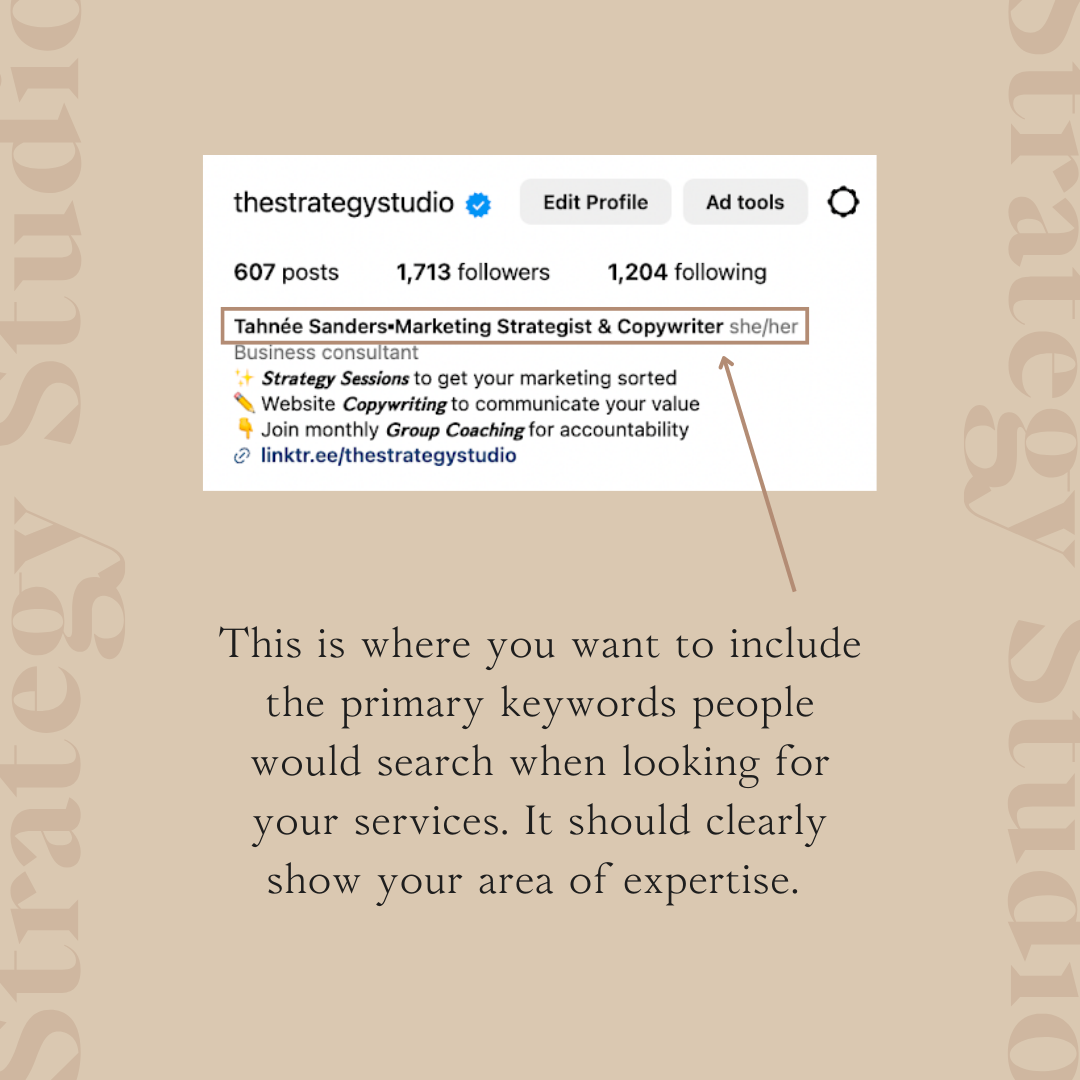How to optimise your Instagram bio | Showit Blog